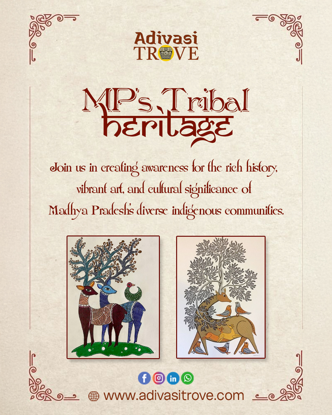 Tribal art of Madhya Pradesh - Adivasi Trove